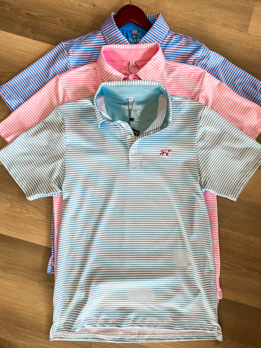 The Marshall Fieldstone Polo, Light Blue – Shopaholics Only Boutique